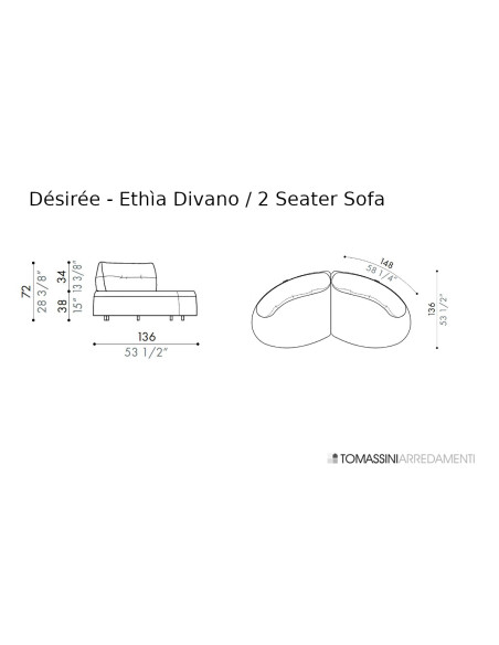 Désirée Ethìa Sofa | Online Shop