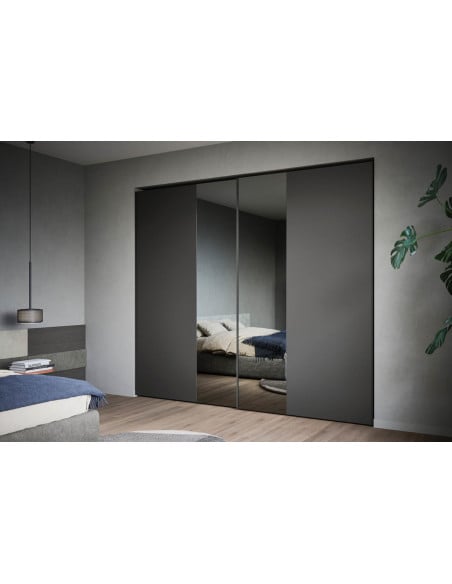 Novamobili Offset Sliding Doors Wardrobe | Online Shop