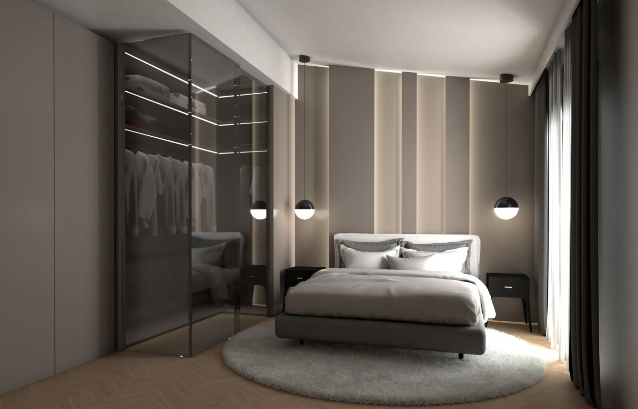 The metamorphosis of an apartment through interior design - Tomassini ...