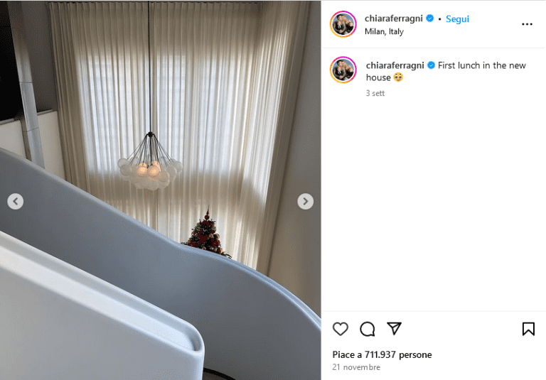 Chiara Ferragni's new home: discover the interiors - Tomassini Blog ENG